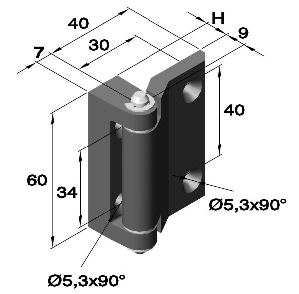 Hinges for Automotive and Plant Engineering | HoKon