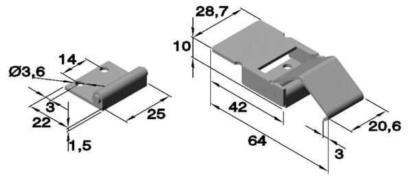 Latches with Sheet Metal Bracket | HoKon